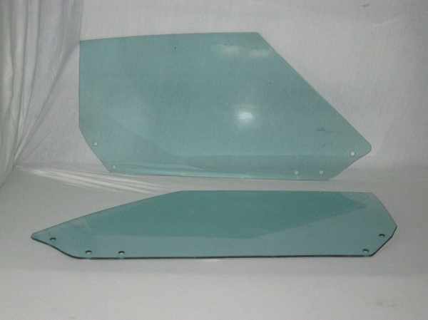 1974-1982 CORVETTE COUPE DOOR GLASS GRØNNTONET - RBAUTOPARTS